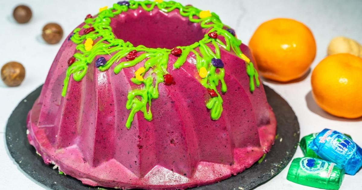 No-Bake Honeysuckle Curd Cake with Tangerines - Easy Cottage Cheese Dessert Recipe — sbs.recipes