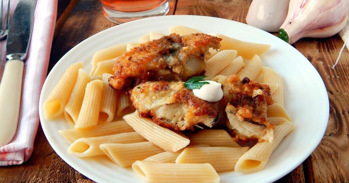Crispy Breadcrumbed Pollock with Quick Pasta: Easy Weeknight Meal — sbs ...