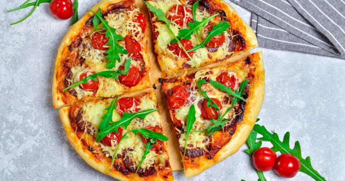 Sausage, Cheese, and Tomato Pizza Recipe You Can Customize with Pantry ...